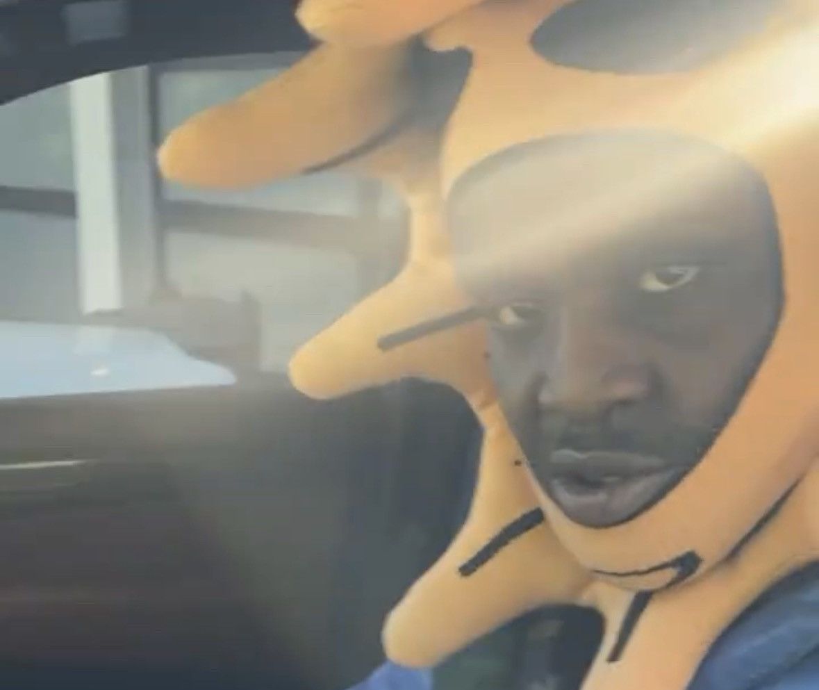 Glo Gang × Streetwear × Supreme Glo gang sun mask | Grailed