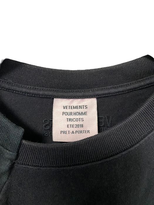 Vetements Vetements Zurich/coming soon long sleeve tee | Grailed