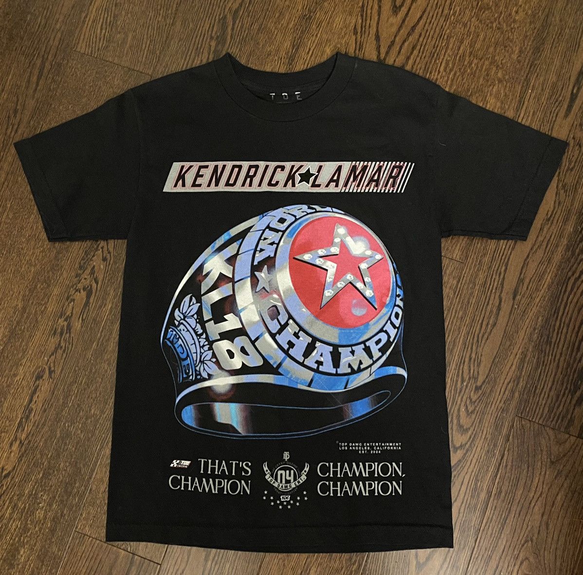 Kendrick Lamar KENDRICK LAMAR CHAMPIONSHIP TOP DOG ENTERTAINMENT | Grailed