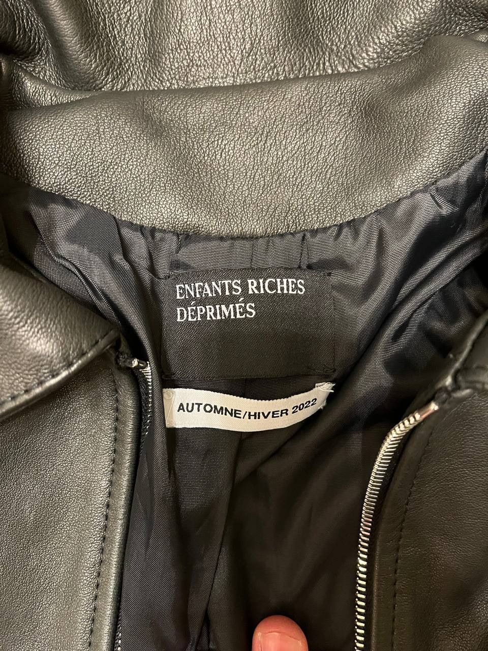 Enfants Riches Deprimes ERD RARE Himalayan Junkie Leather Work Jacket ...