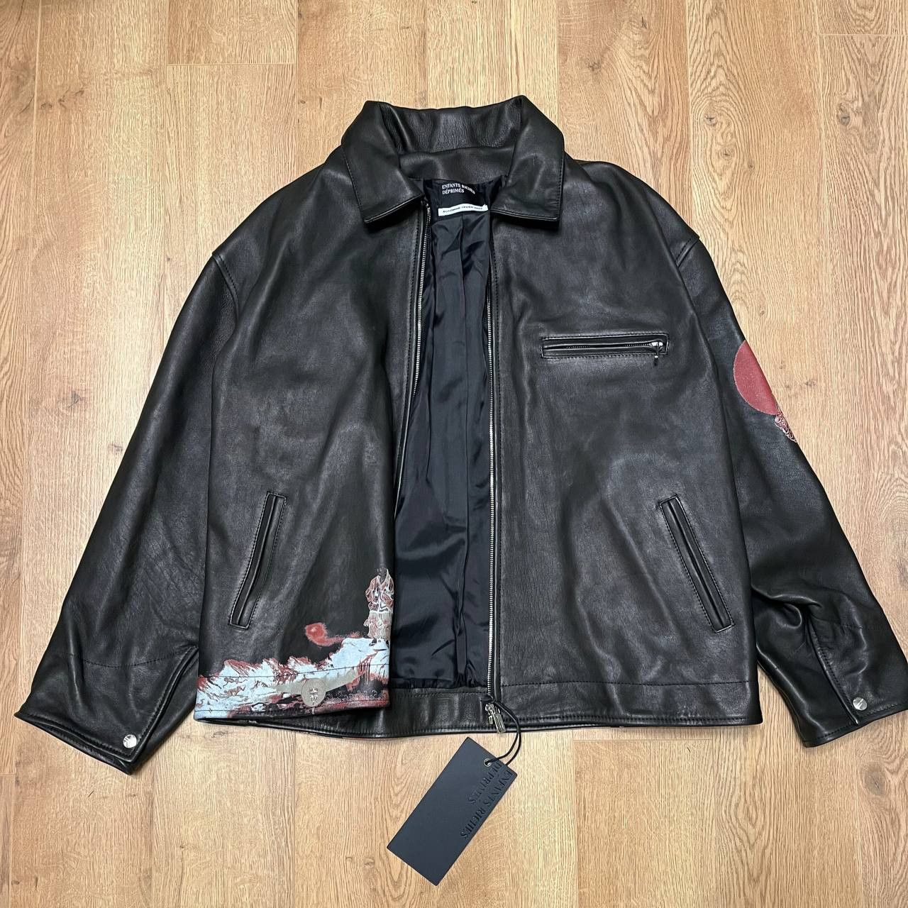 Enfants Riches Deprimes ERD RARE Himalayan Junkie Leather Work Jacket ...