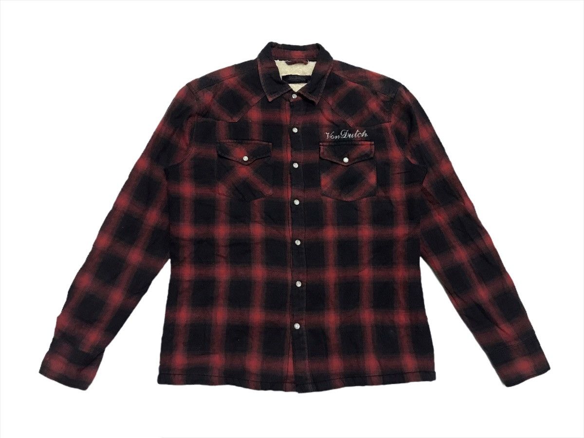 Von Dutch Von dutch flannel shirts | Grailed