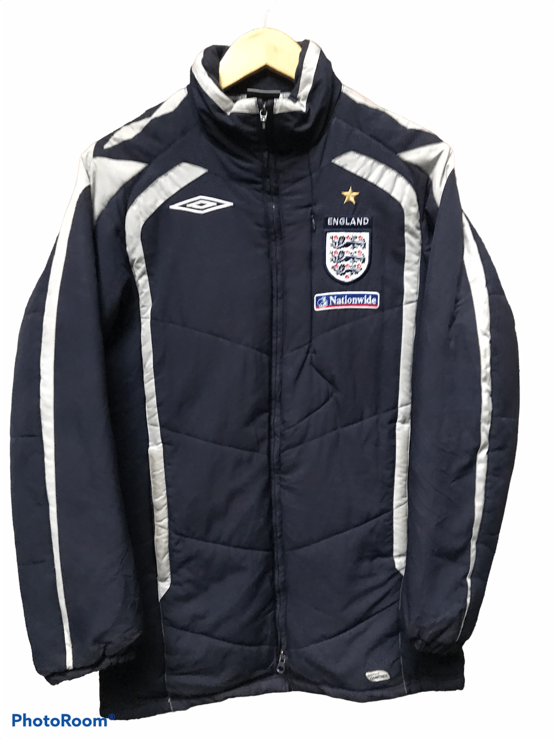 Vintage Umbro England Nationwide Puffer Jacket | Grailed