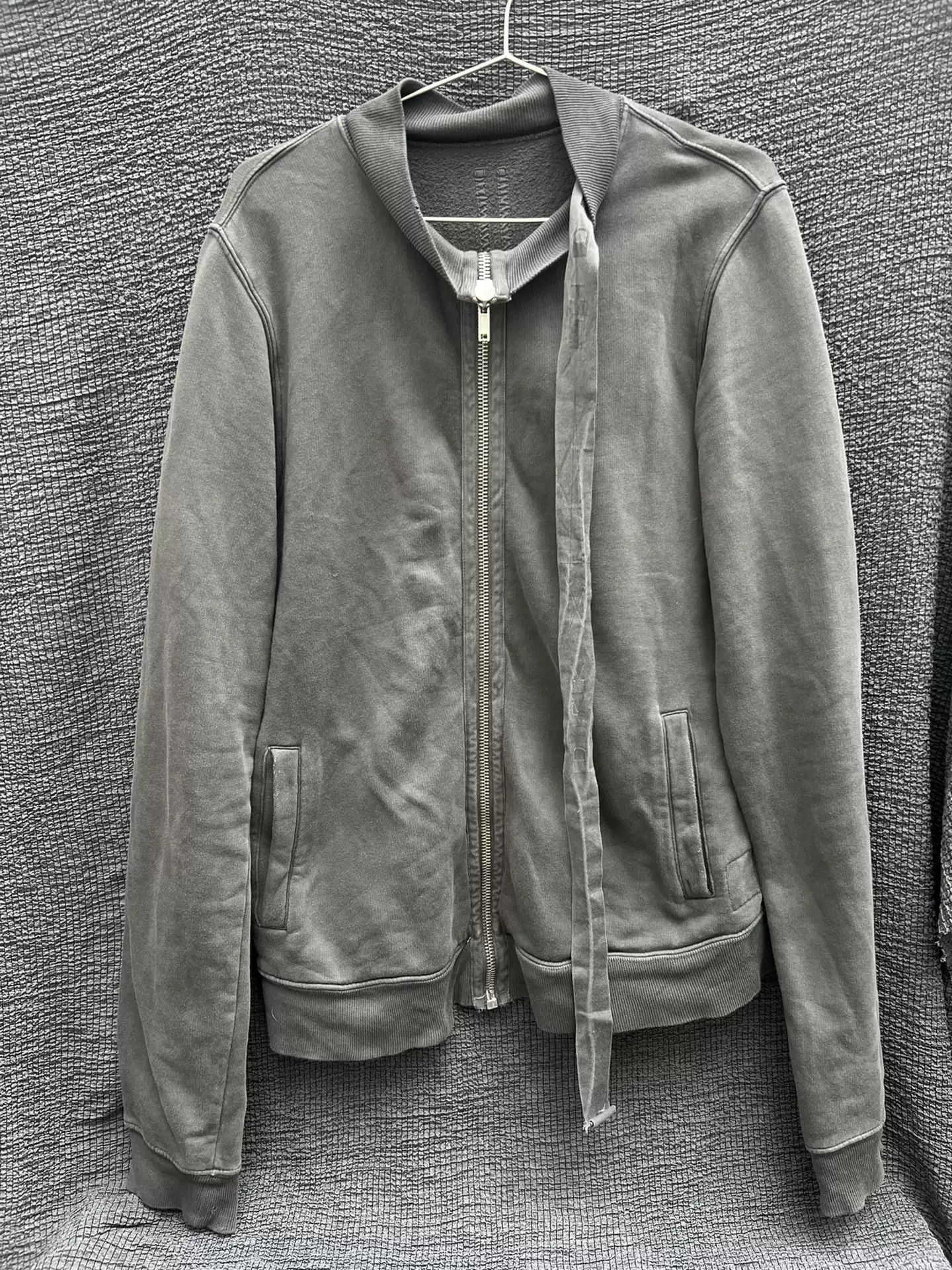 Rick Owens DRKSHDW 12FW dark shadow jacket with ribbon Old Rick | Grailed
