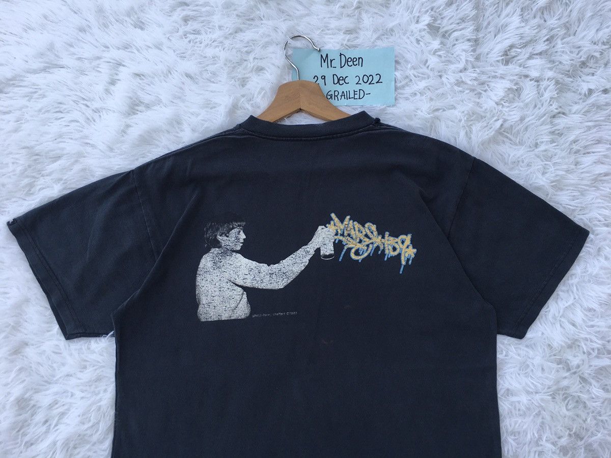 Vintage Vtg Stussy Customade Carlos Rodriguez X Henry Chalfant Tee ...