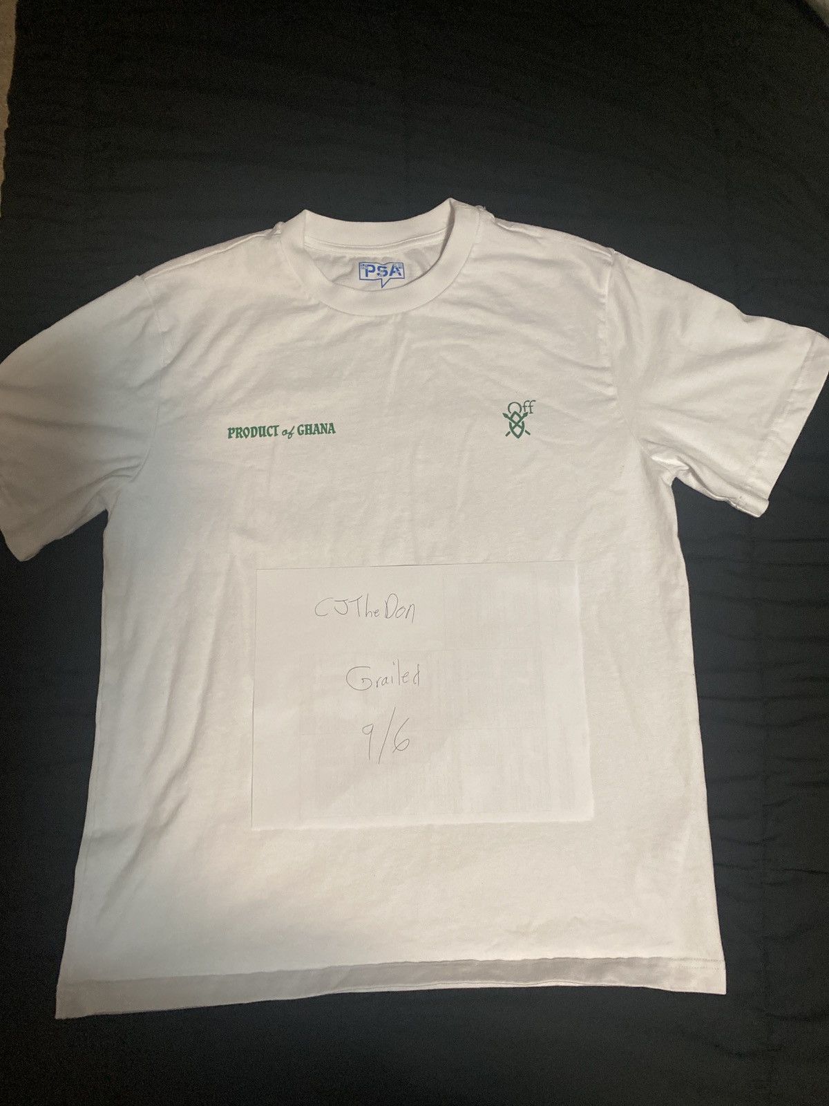 Daily Paper × Off-White Off White Product of Ghana Tee | Grailed