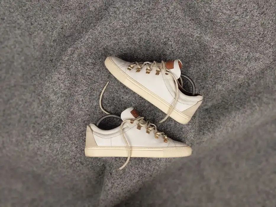 Bally × Designer × Luxury Bally Heidy Switzerland White leather Low ...