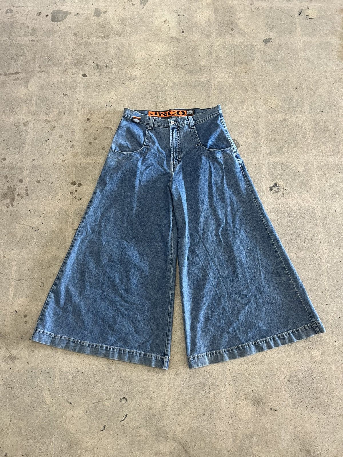 Streetwear JNCO baggy convict wide leg pants | Grailed