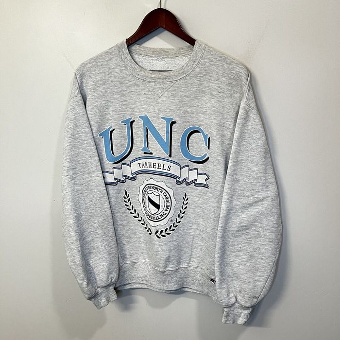 Vintage Vintage 90s Russell Athletic UNC Tarheels Crewneck Sweater ...