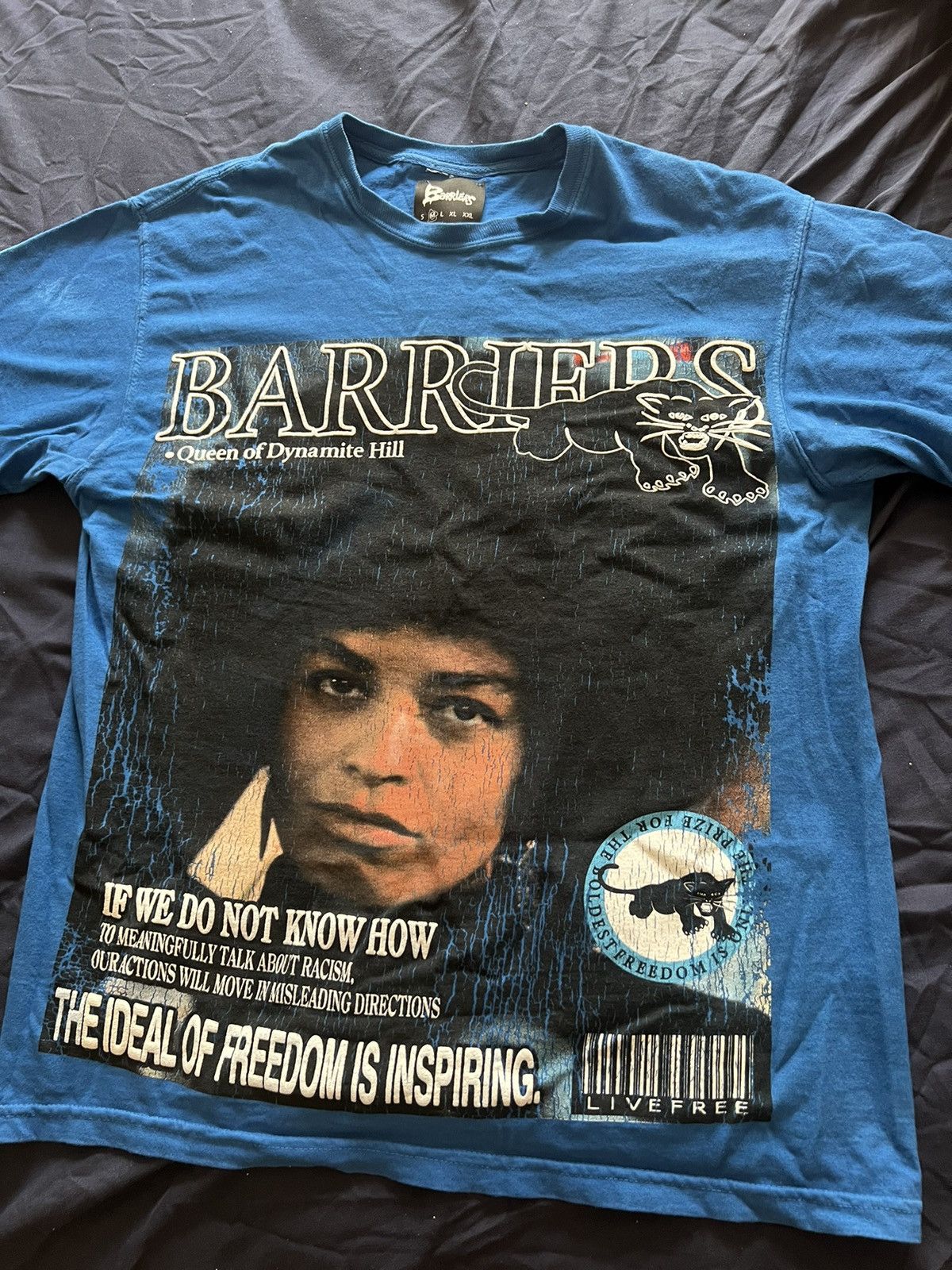 Barriers Barriers Angela Davis Queen of Dynamite Hill | Grailed