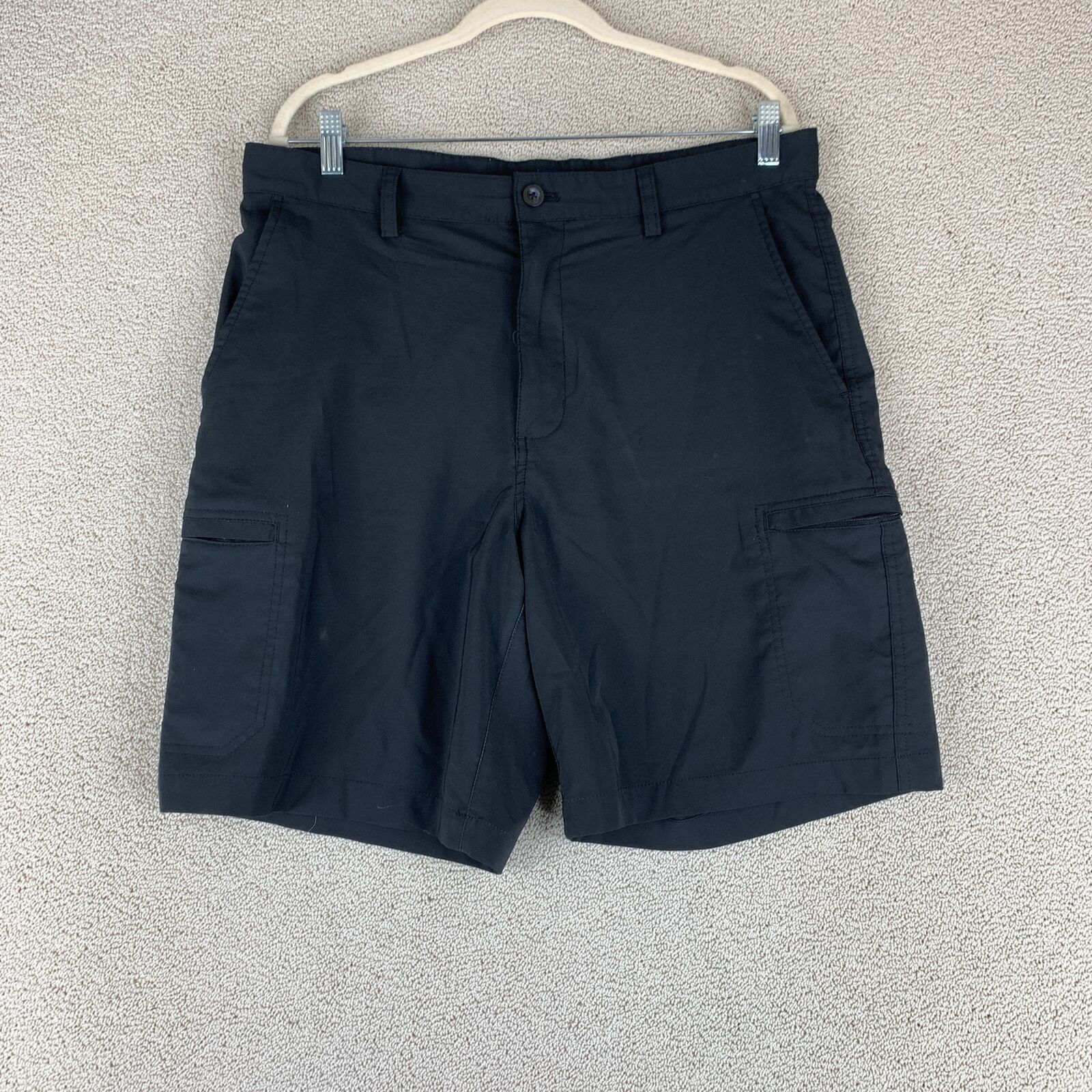 Chaps Chaps Performance Cargo Golf Shorts Men's Waist 34 Black Regular ...