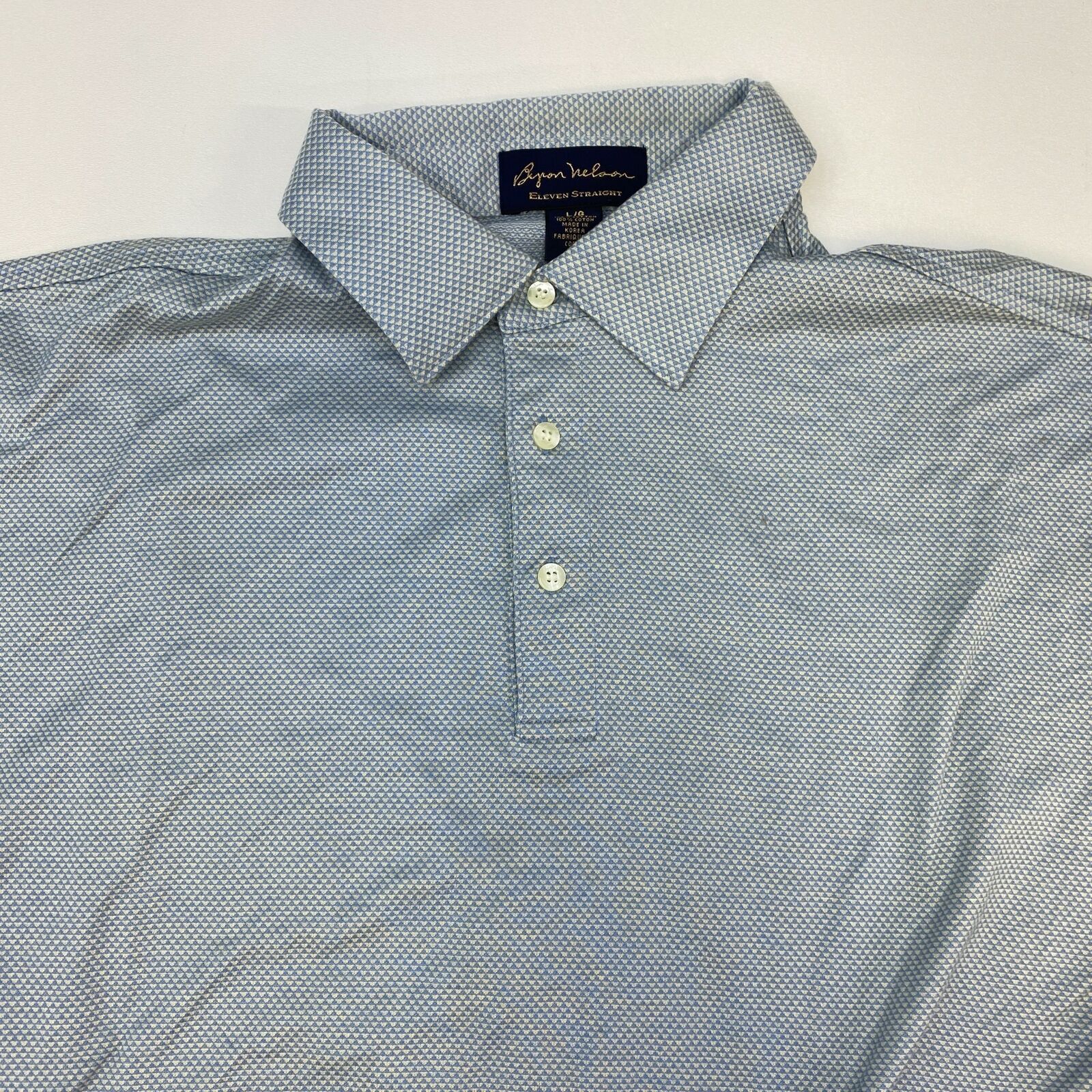 Vintage Byron Nelson Eleven Straight Golf Polo Shirt Men's Large Short ...