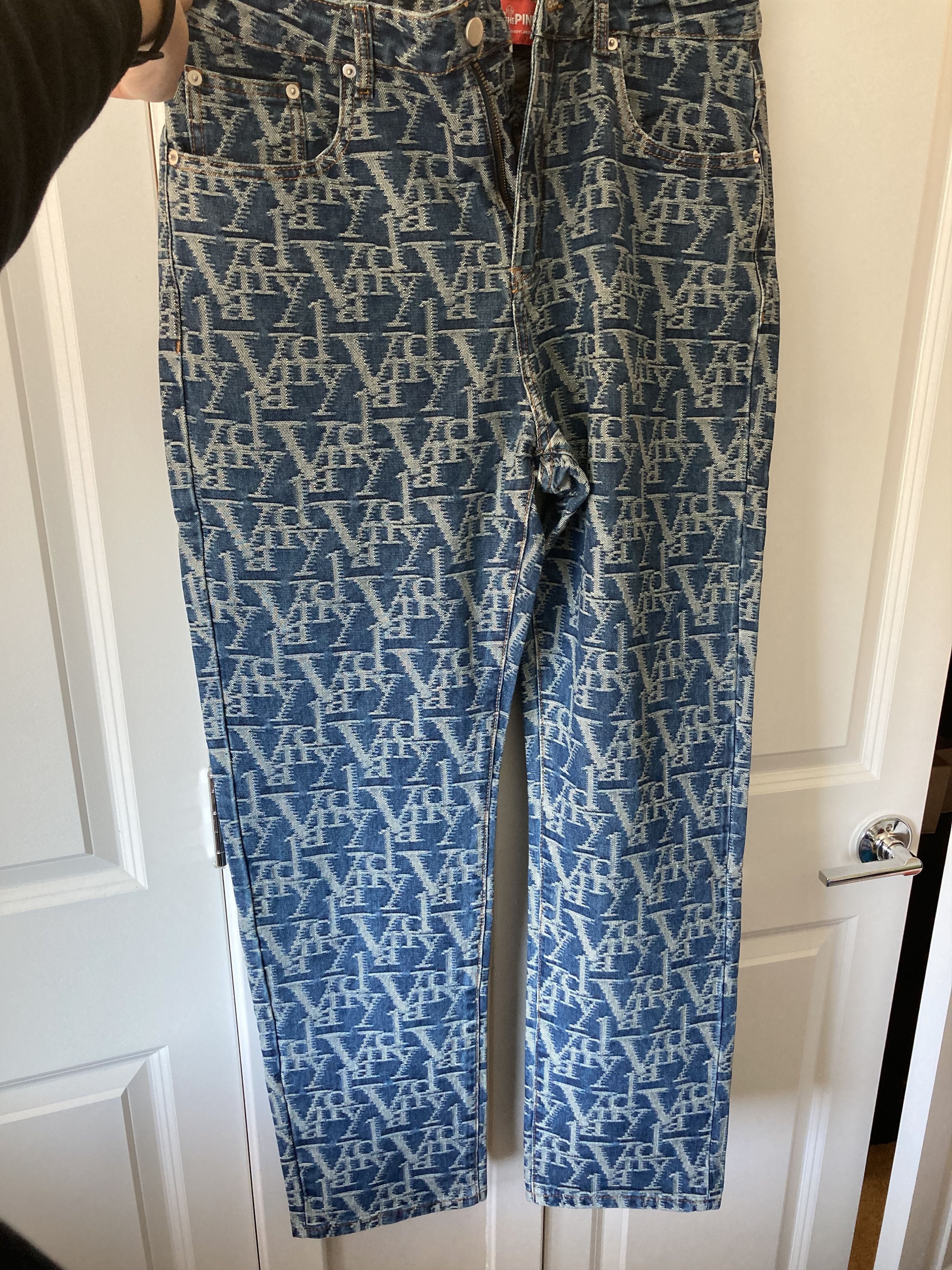 Vandy The Pink Vandy Denim Pants | Grailed