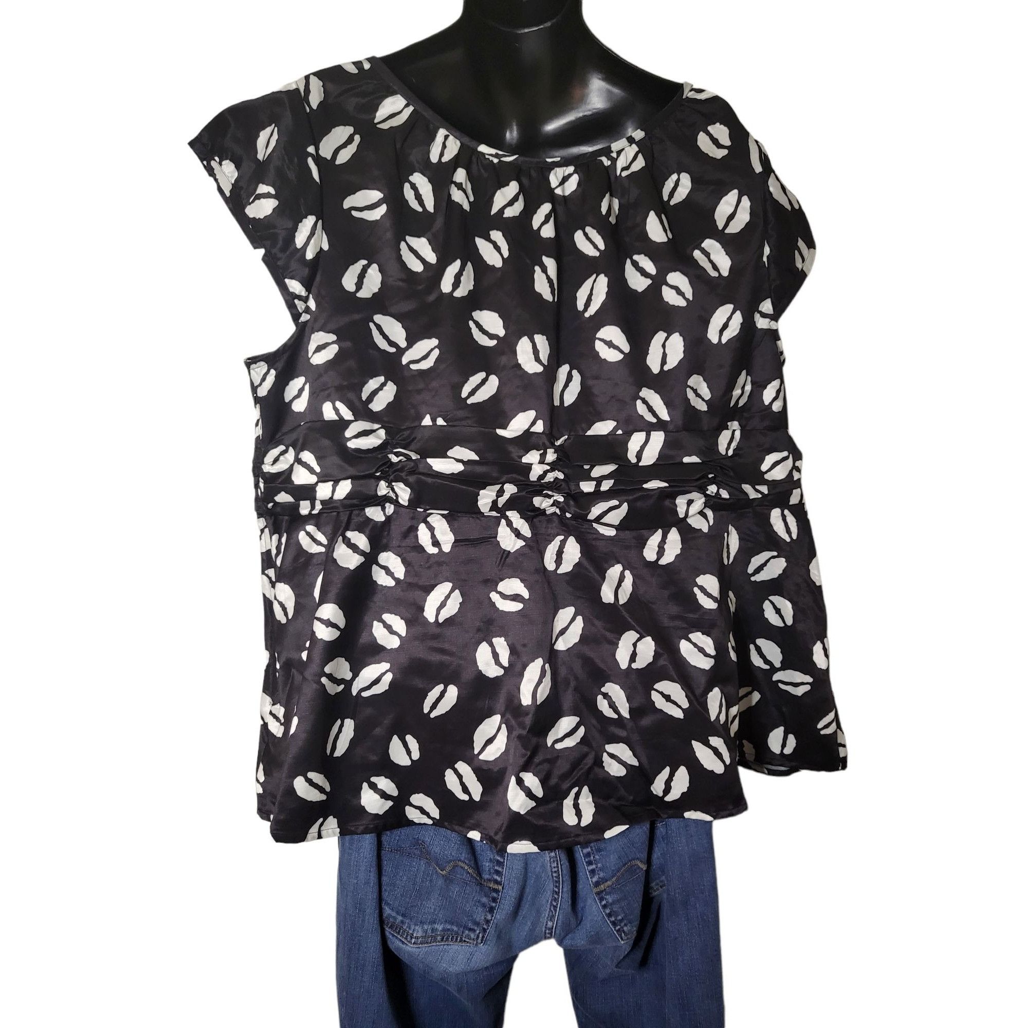 Designer eShakti Sleeveless Sz 4X 30 W Peasant Top Women | Grailed