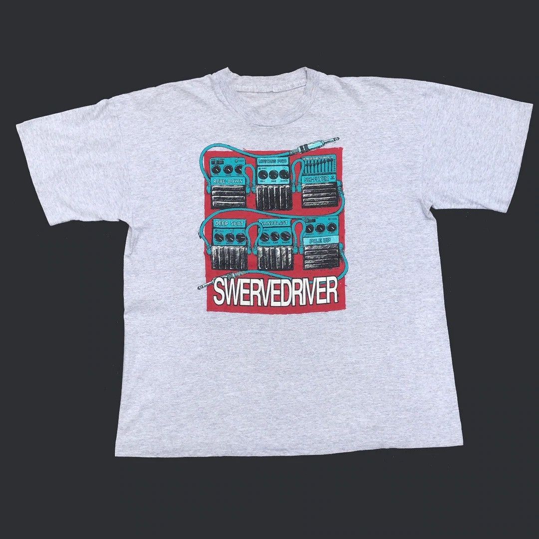Band Tees × Tour Tee × Vintage Swervedriver 91 90s Band Vintage Concert ...