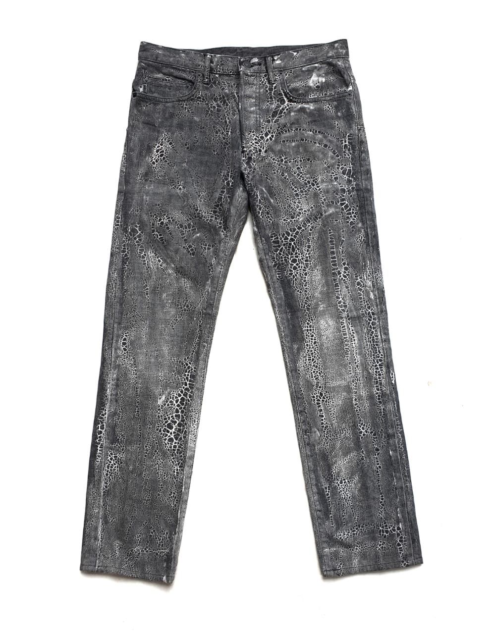 Dior Snake print denim | Grailed