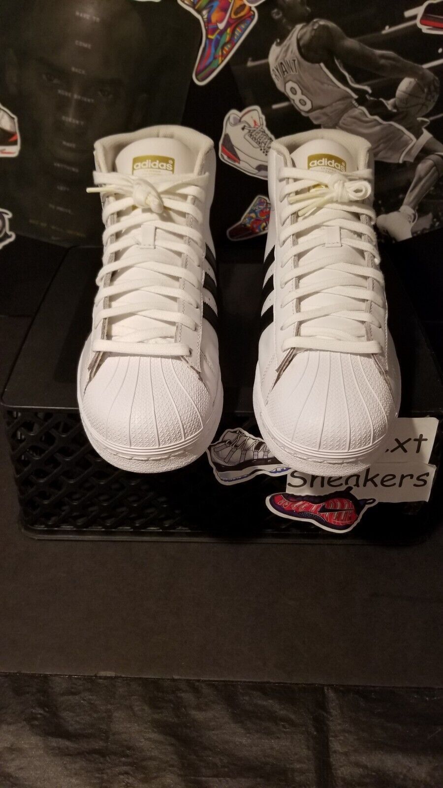 Adidas Adidas Pro Model High "White/Black/White"💥💥💥 | Grailed