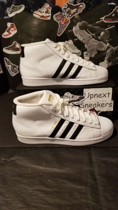 Adidas Adidas Pro Model High "White/Black/White"💥💥💥 | Grailed
