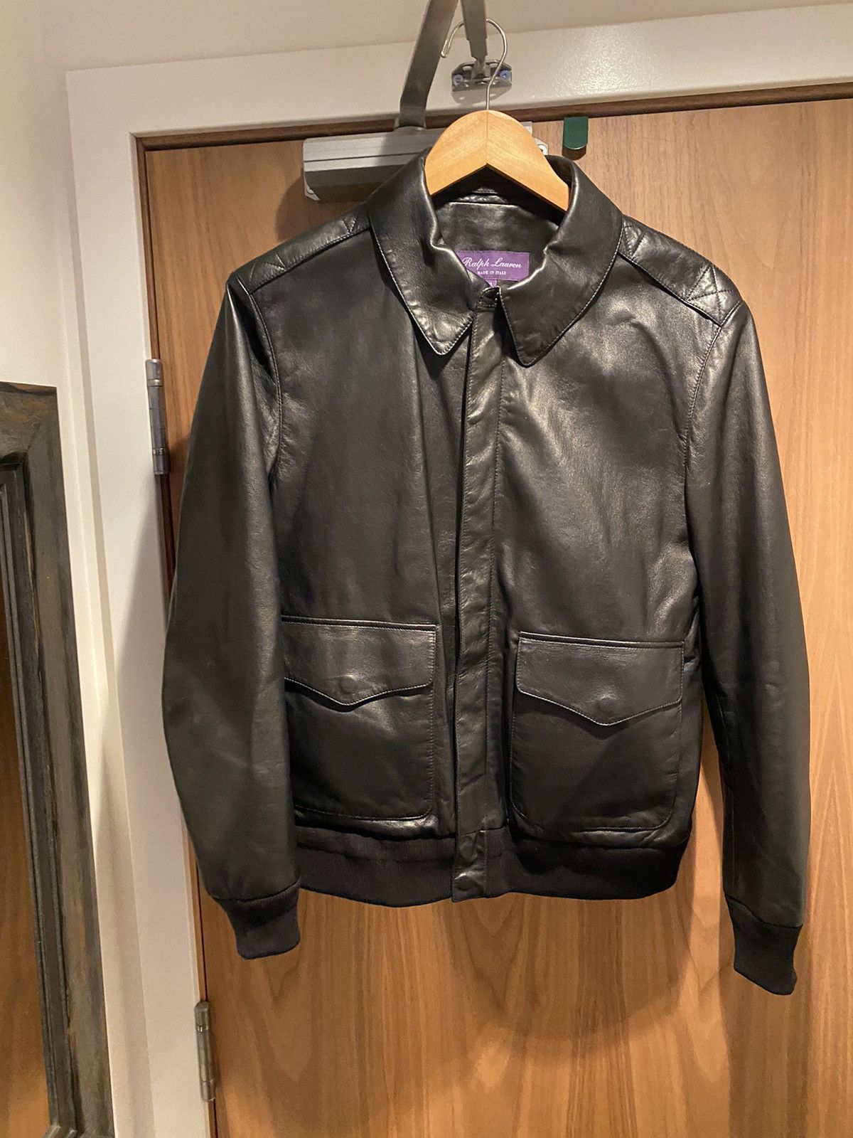 Ralph Lauren Purple Label Ralph Lauren Purple Label Leather Jacket ...