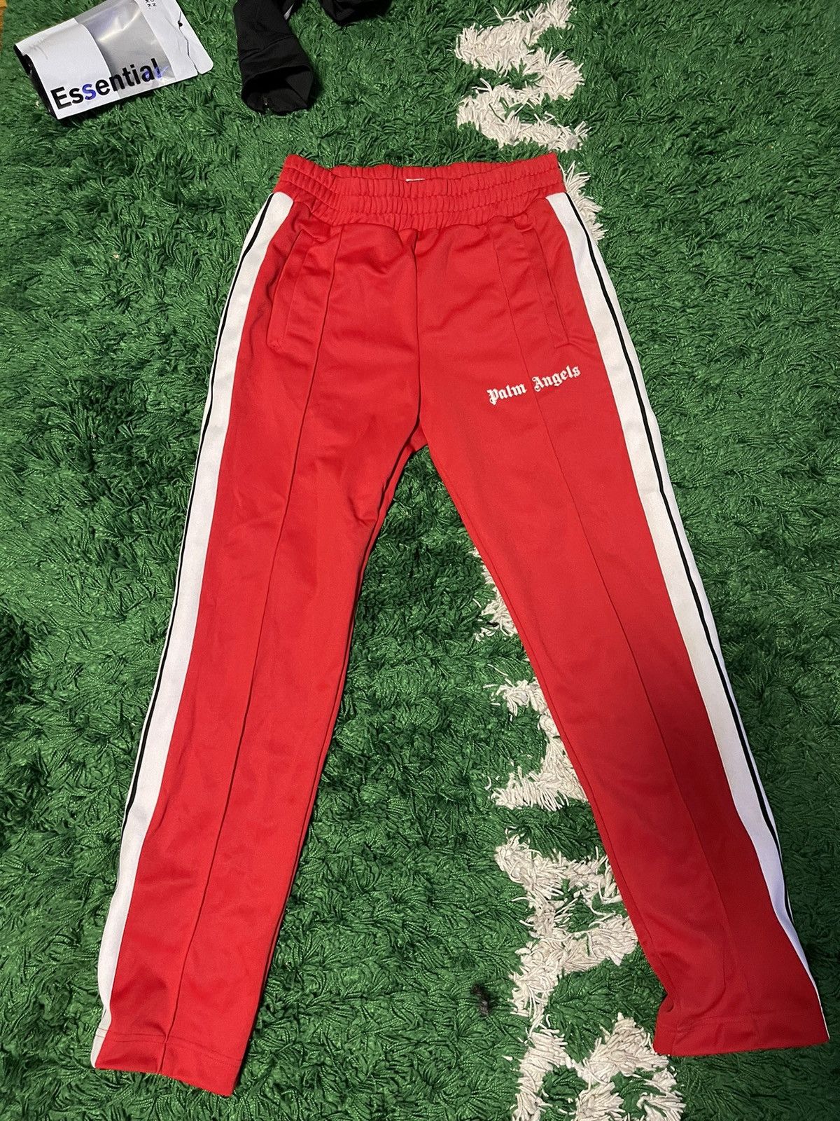 Palm Angels Red Palm Angels Bottoms size MEDIUM | Grailed