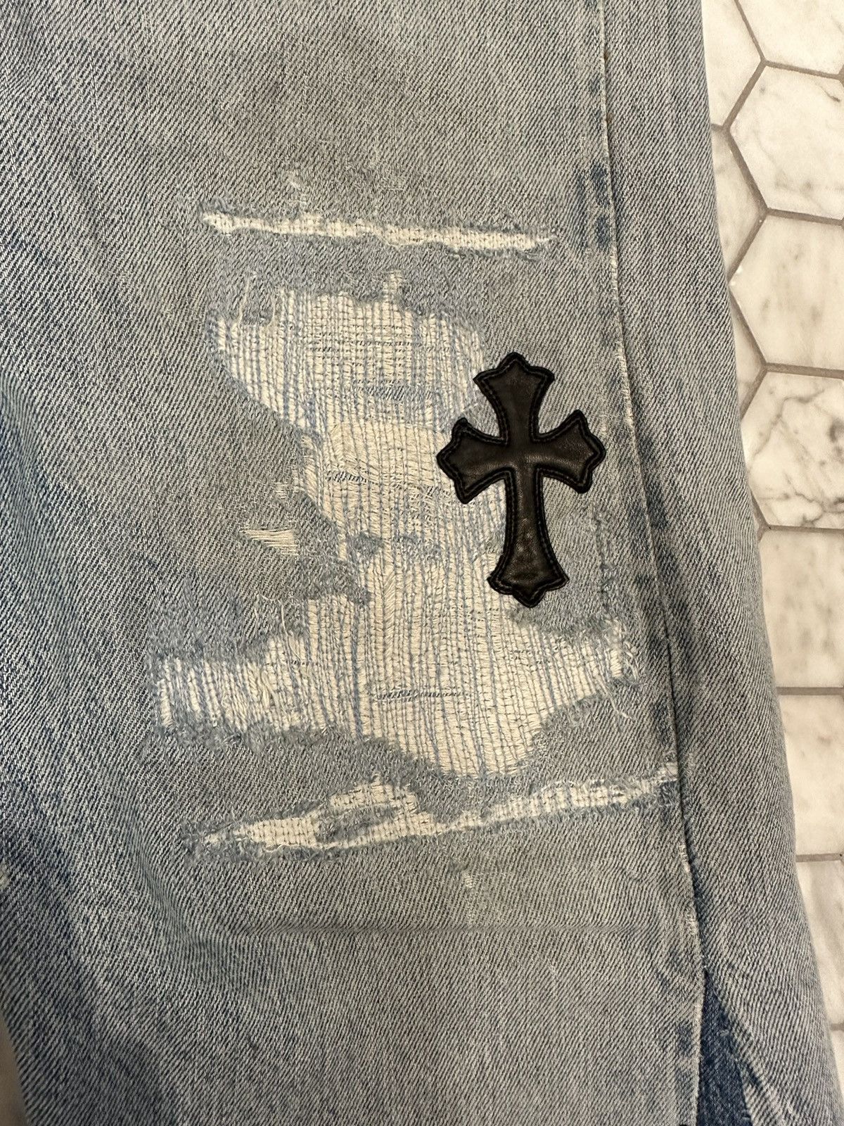 Chrome Hearts × Gallery Dept. 1 of 1 Thrashed Chrome Hearts x Gallery ...