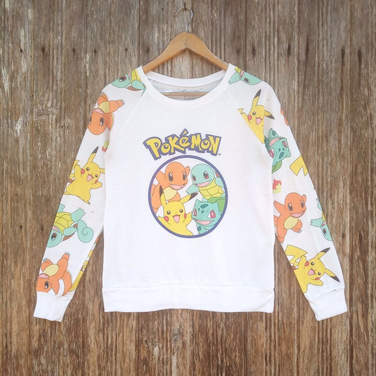 Anima × Pokemon × Vintage Pokemon Animated Cartoon Long Sleeve T-Shirt ...