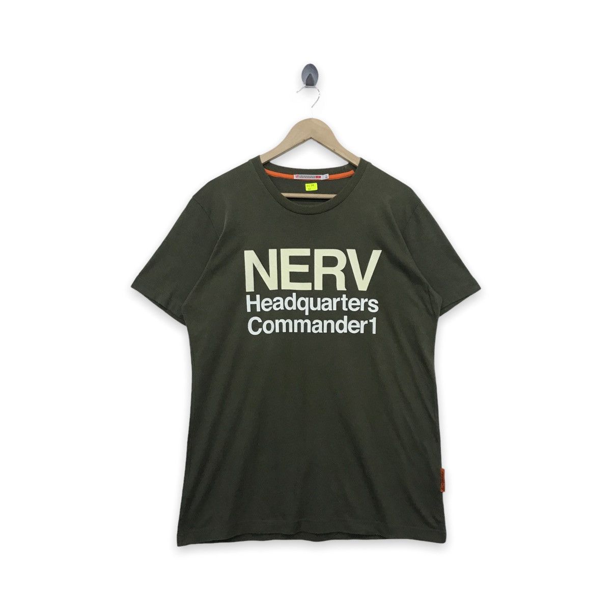 Uniqlo *Rare!! Evangelion NERV Headquarters Commander1Spellout tee ...