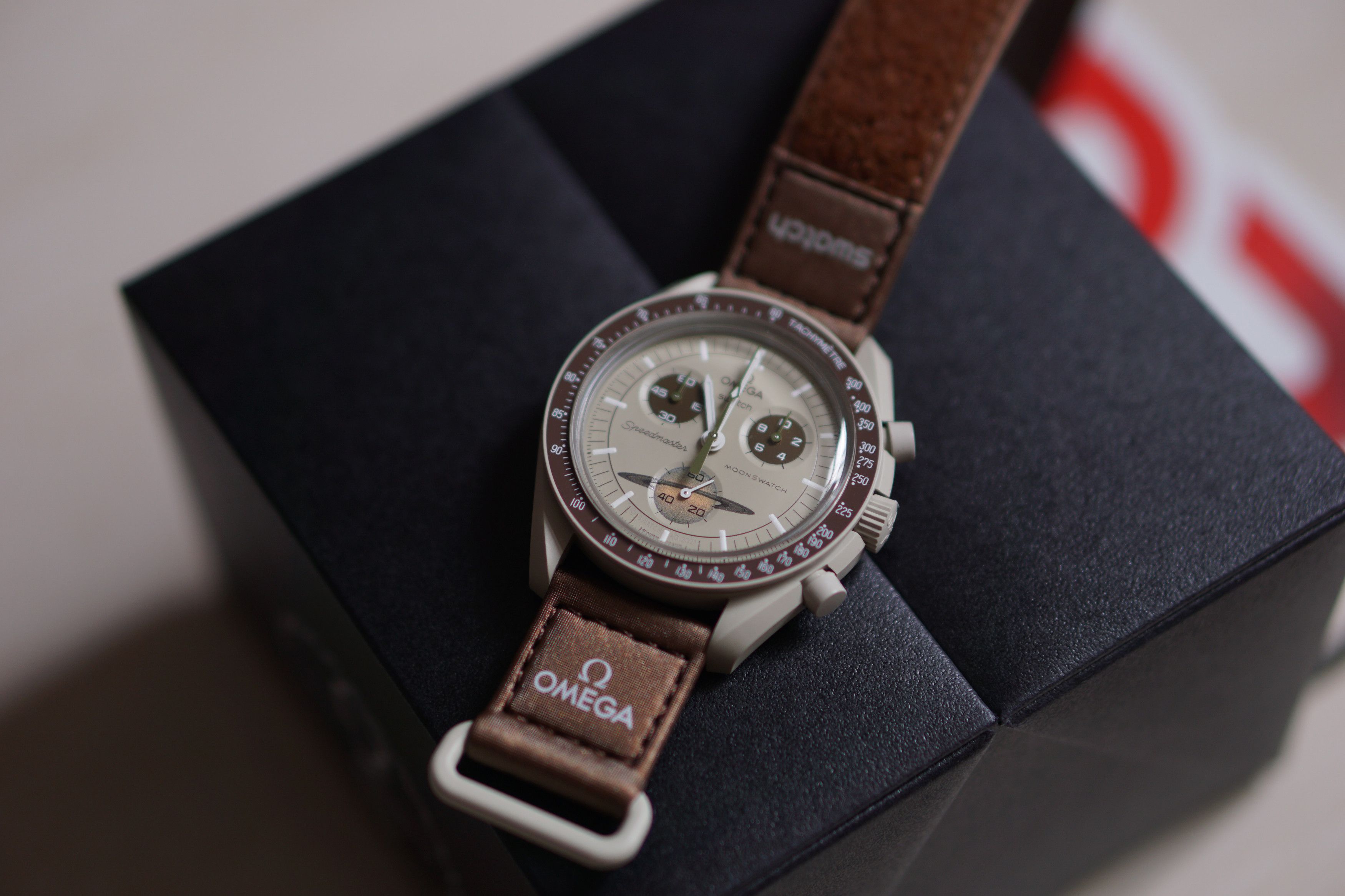 Swatch Mission to Saturn Omega Swatch Moonswatch | Grailed