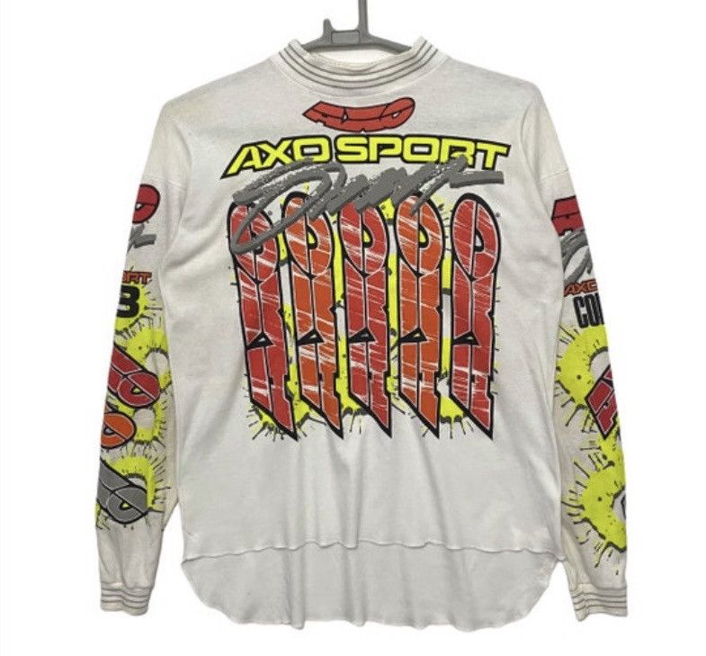 Vintage Vintage Axo Sport Racing motocross jersey | Grailed