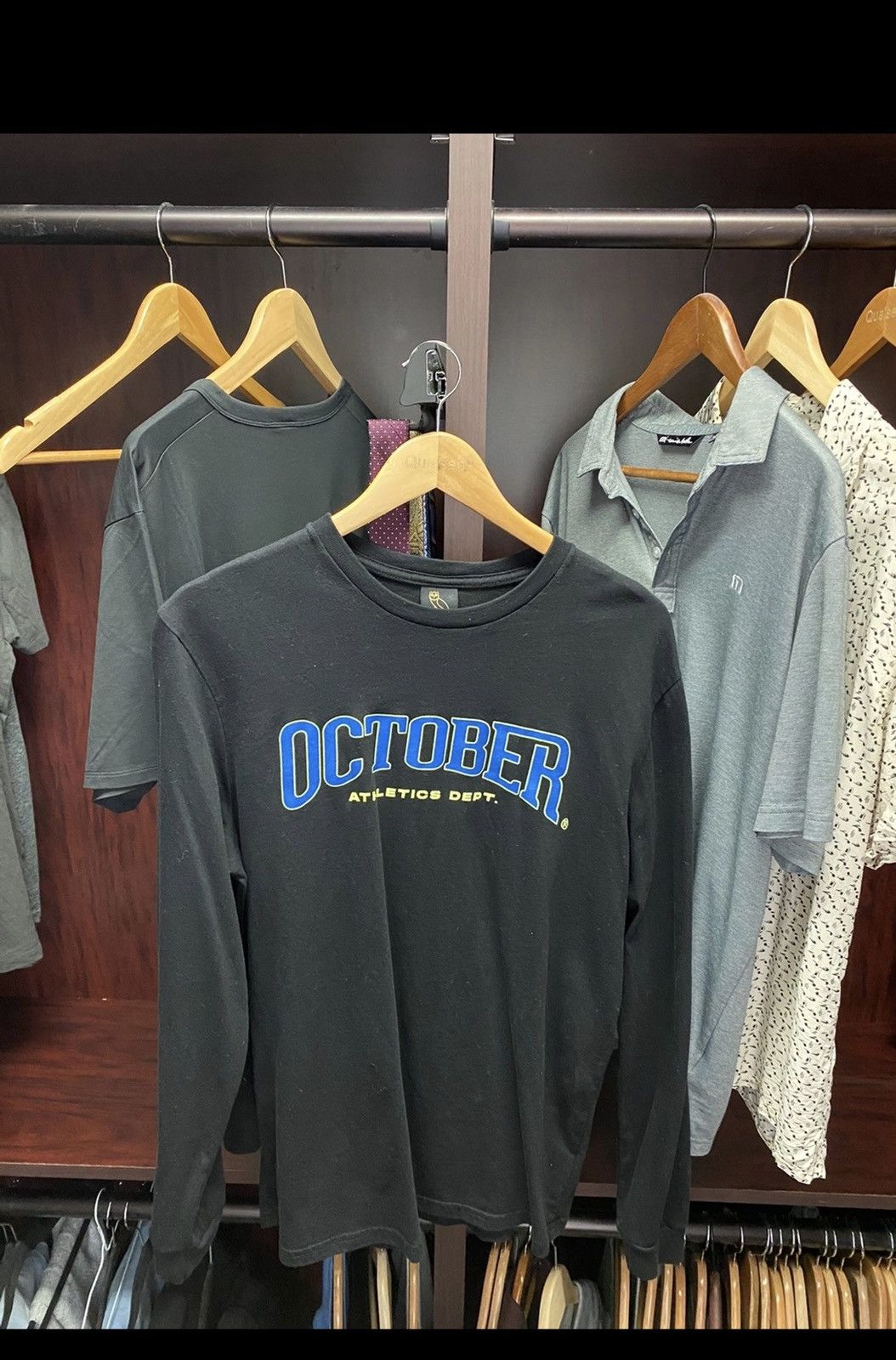 Octobers Very Own OVO Black Long Sleeve Tee | Grailed