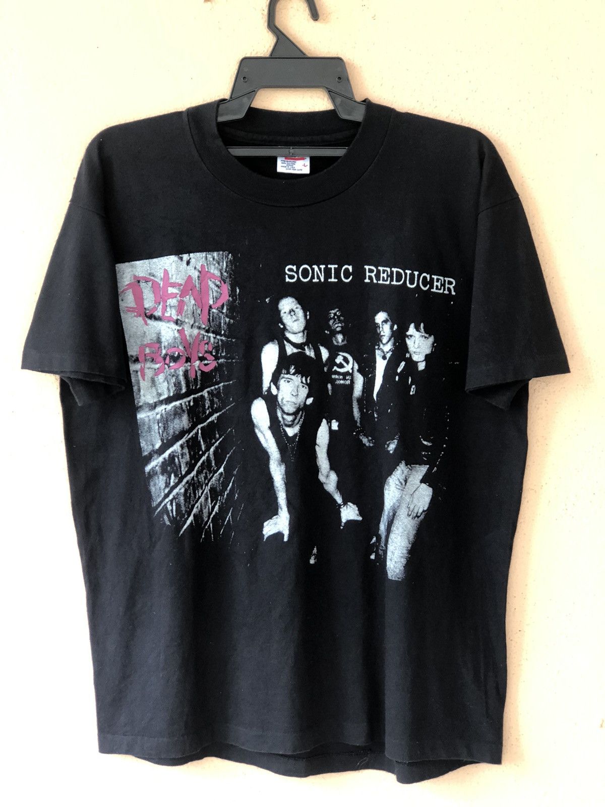 Band Tees × Very Rare × Vintage Vintage 90s DEAD BOYS Sonic Reducer ...