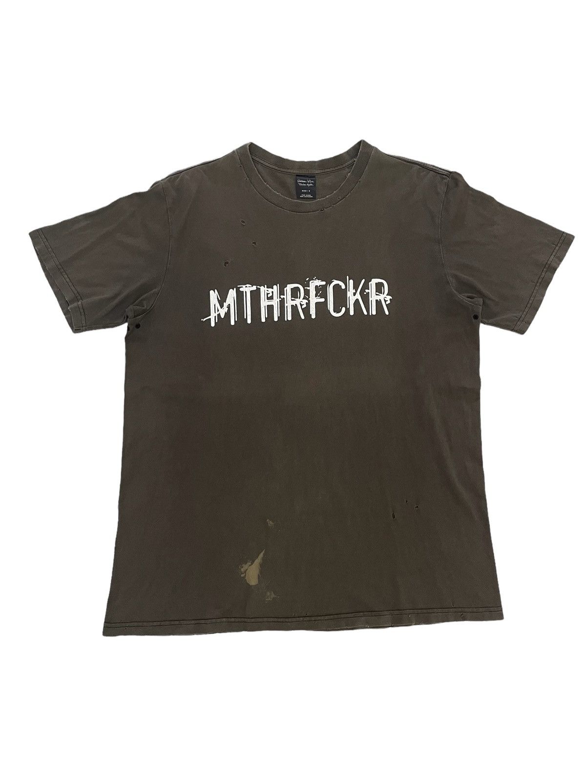 Number (N)ine × Takahiromiyashita The Soloist. × Vintage ⚡️⚡️Number (N)ine MTHRFCKR FUCK YOU ...