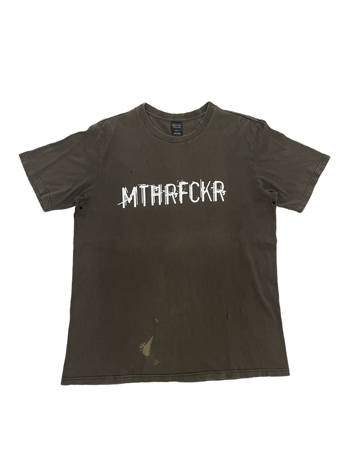 Number (N)ine × Takahiromiyashita The Soloist. × Vintage ⚡️⚡️Number (N)ine MTHRFCKR FUCK YOU ...