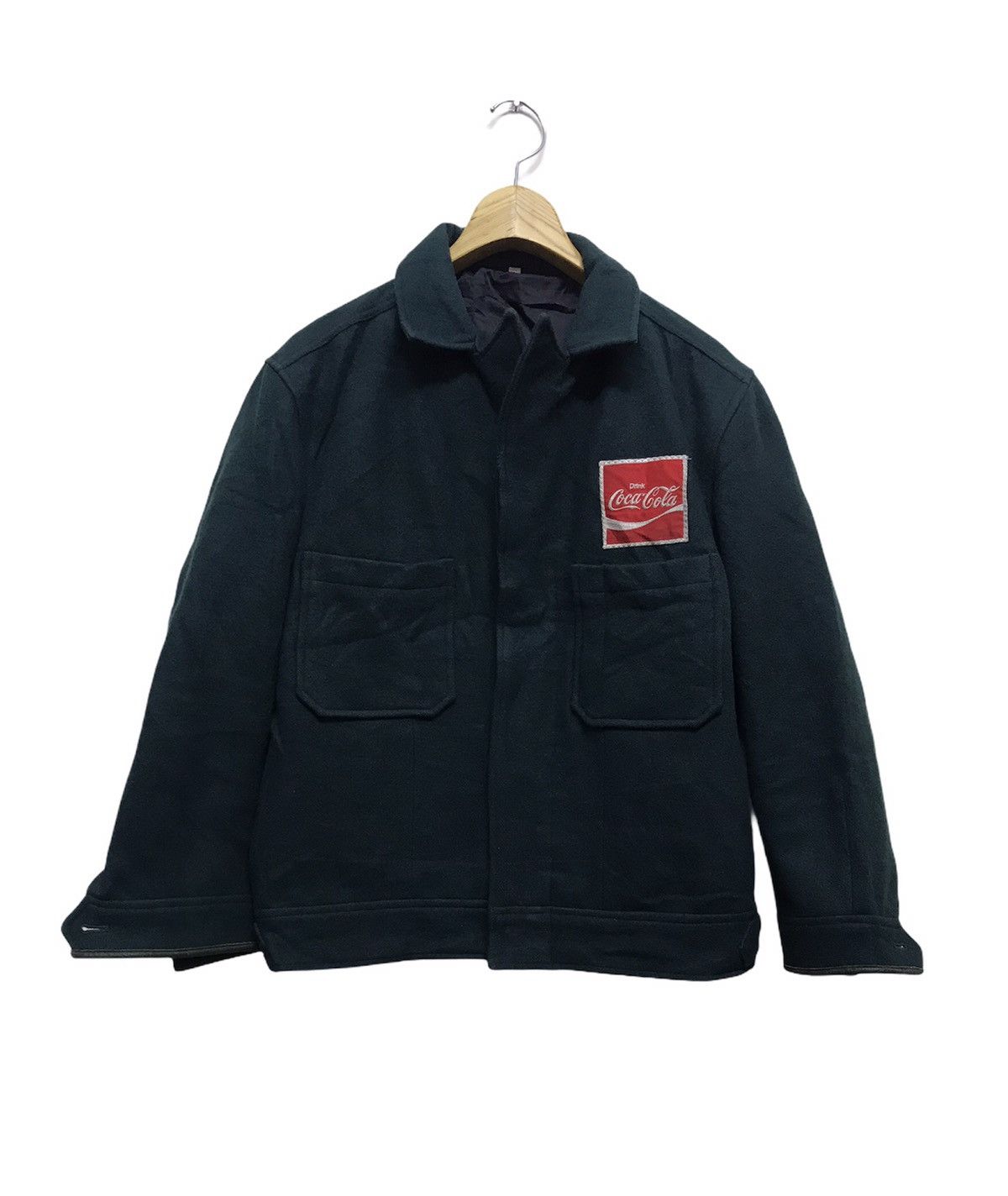 Coca Cola × Japanese Brand (022) COCA COLA VARSITY JACKET | Grailed