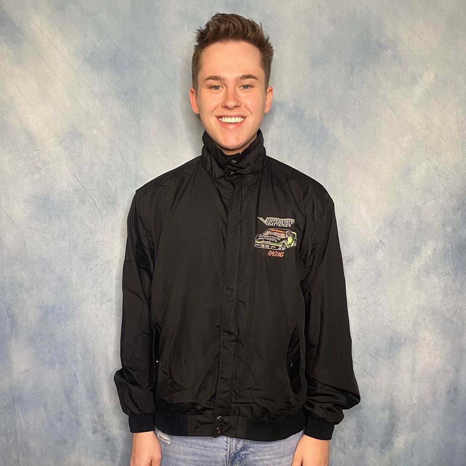 Vintage Vintage Racing Windbreaker Interstate Batteries 1990s | Grailed