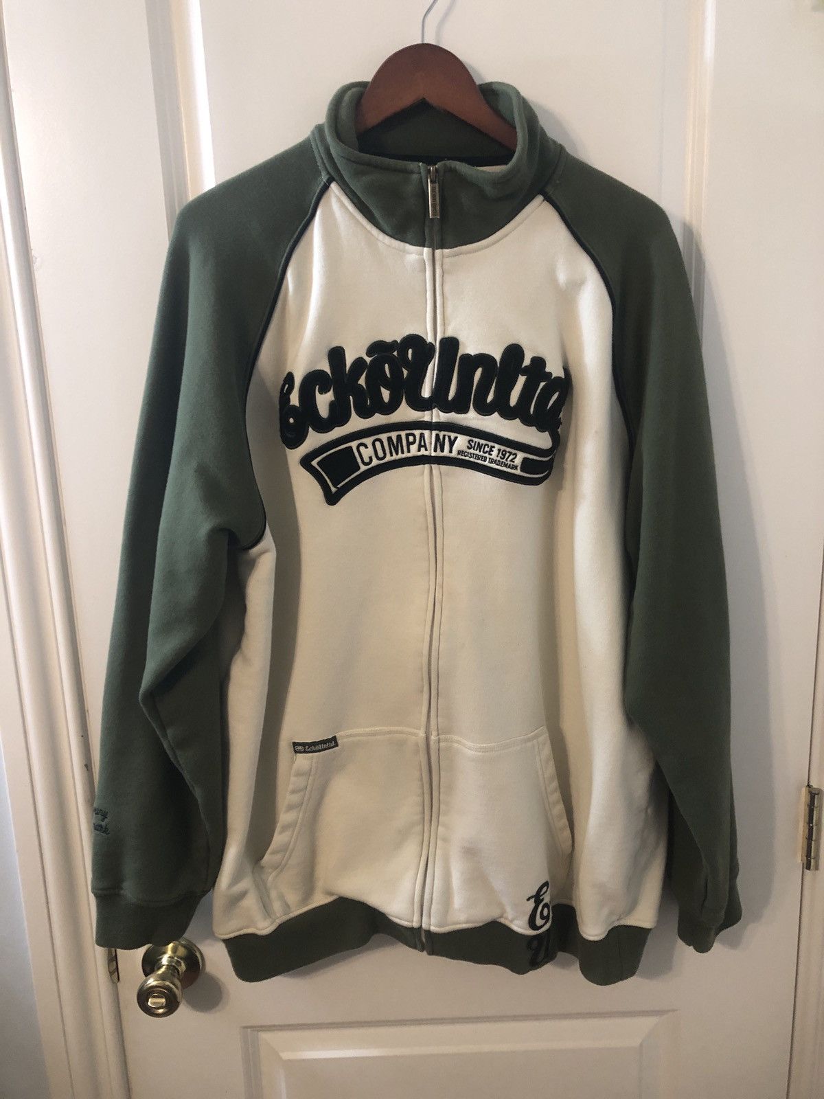 Marc Ecko Ecko Unlimited Mens Classic Full Zip Sweatshirt Jacket XL ...