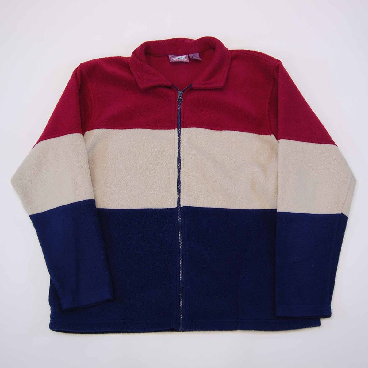 Vintage 90’s Colorblocked Fleece Jacket | Grailed