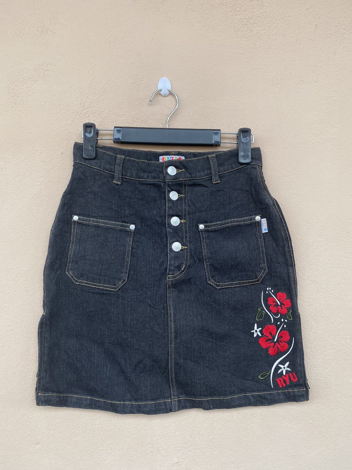 Japanese Brand × Ryuichiro Shimazaki × Streetwear Steals💥 Ryu Denim Mini Sexy Skirt | Grailed