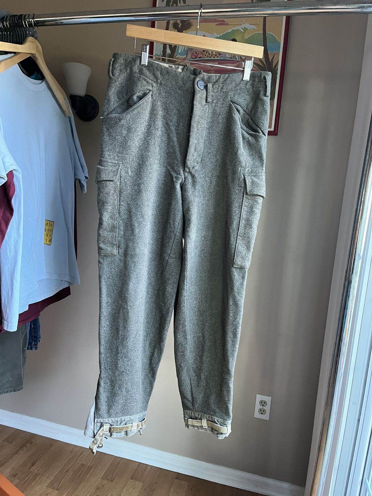 Military × Vintage WWII Swedish Wool Military Pants | Grailed