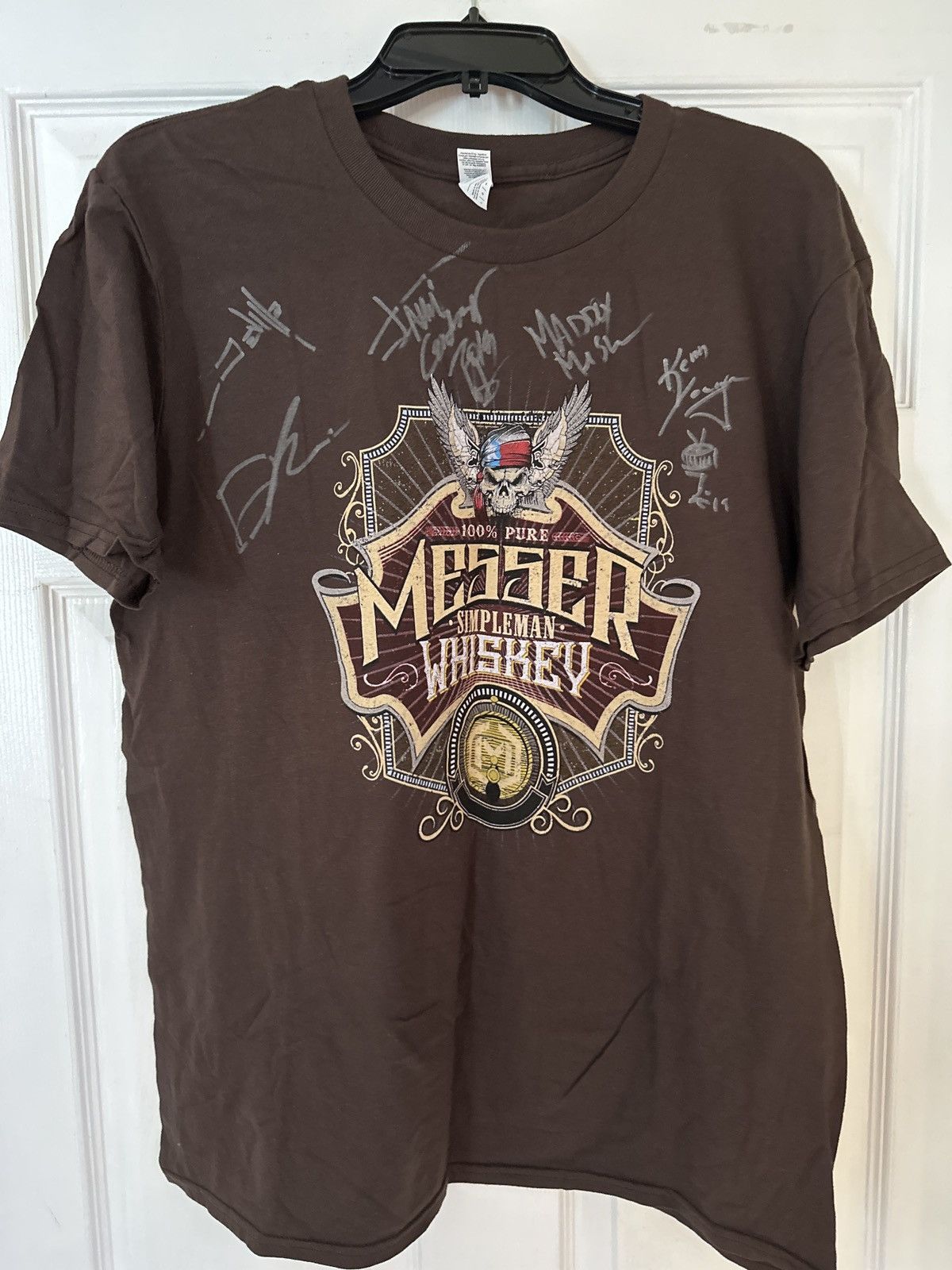 Anvil Autograph Messer simple Man whiskey, skull | Grailed