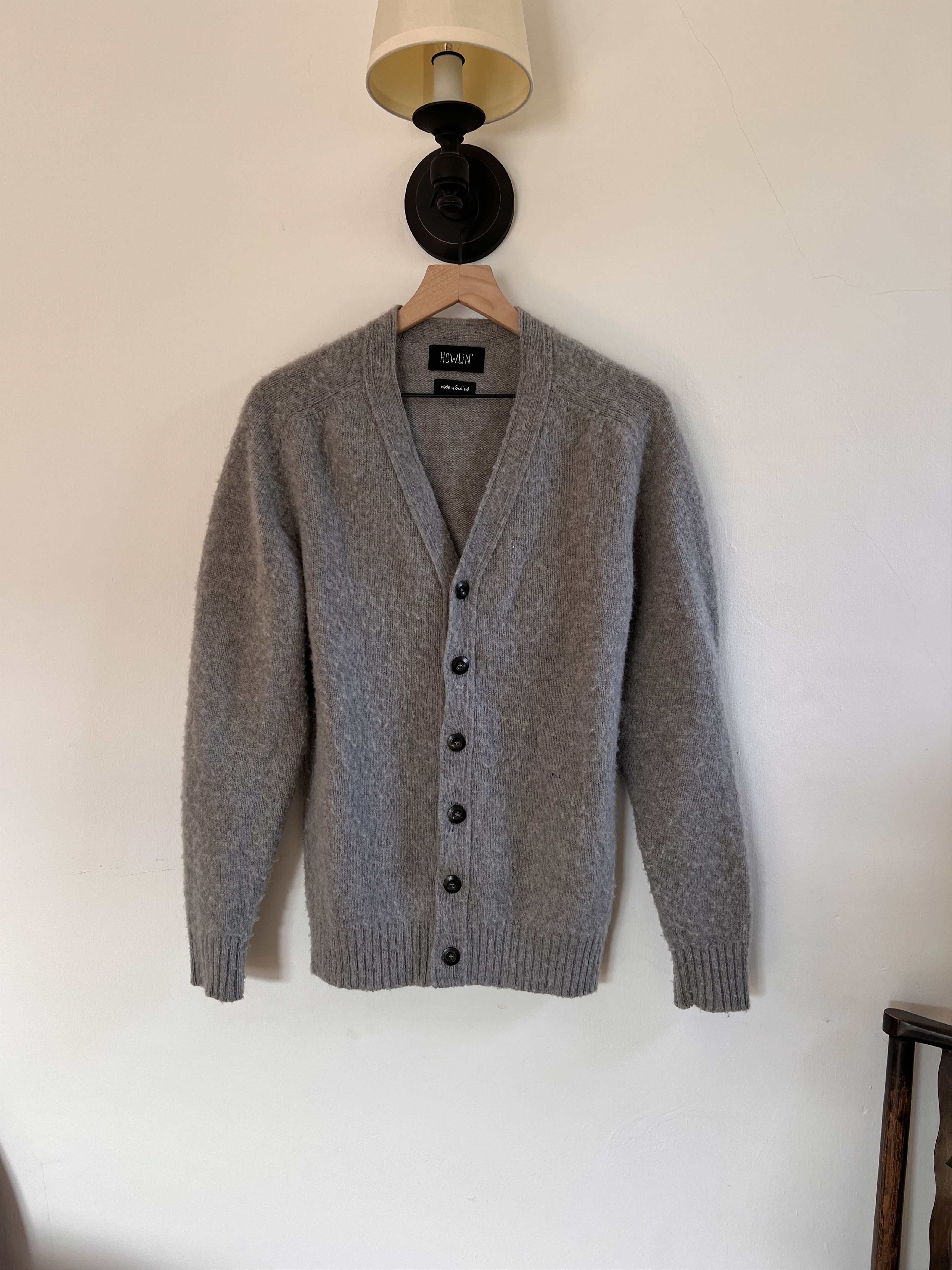 Howlin By Morrison Brushed Wool Cardigan | Grailed