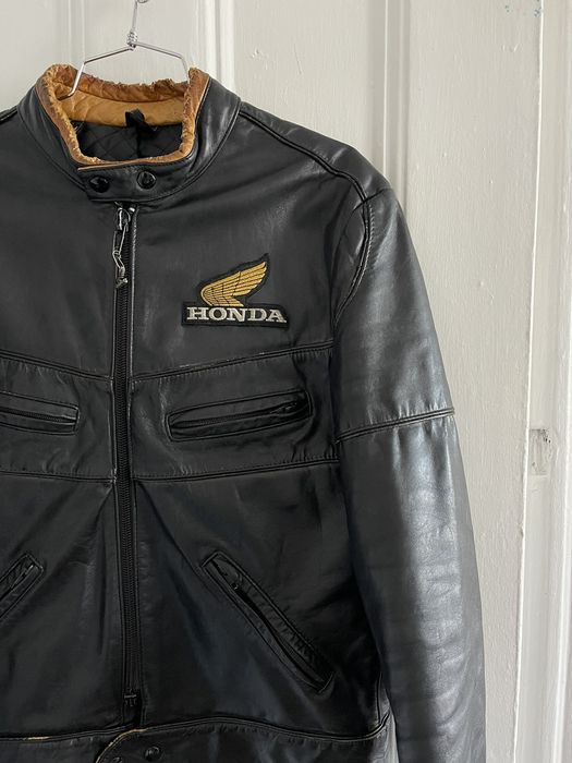 Vintage Vintage Honda Leather Jacket | Grailed