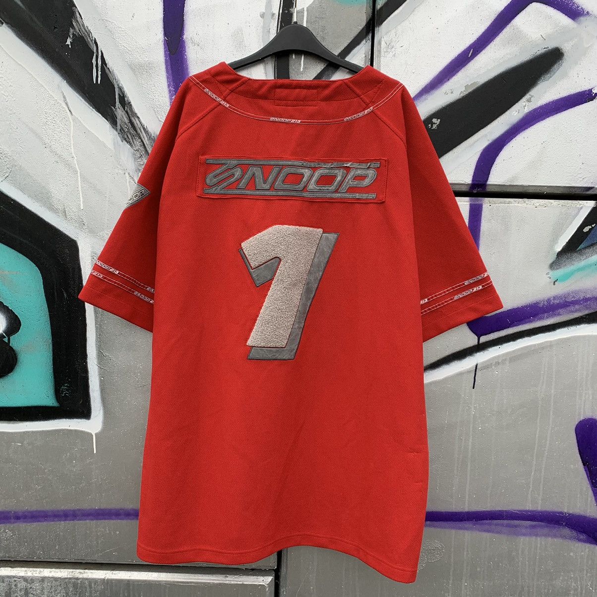 Archival Clothing × Rap Tees × Snoop Dogg Vintage rap jersey T-shirt ...