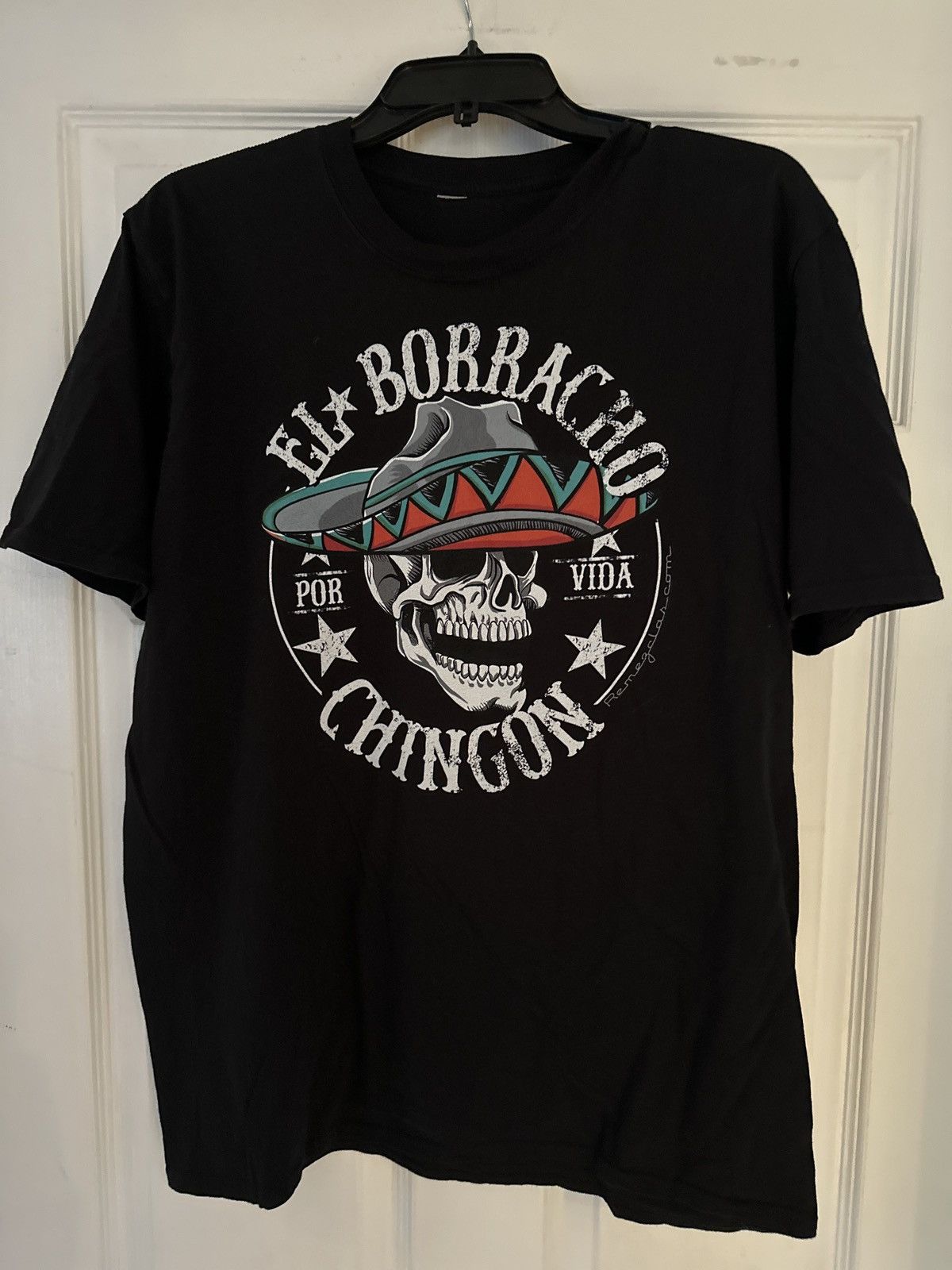 Vintage El Borracho Chingon skeleton skull | Grailed