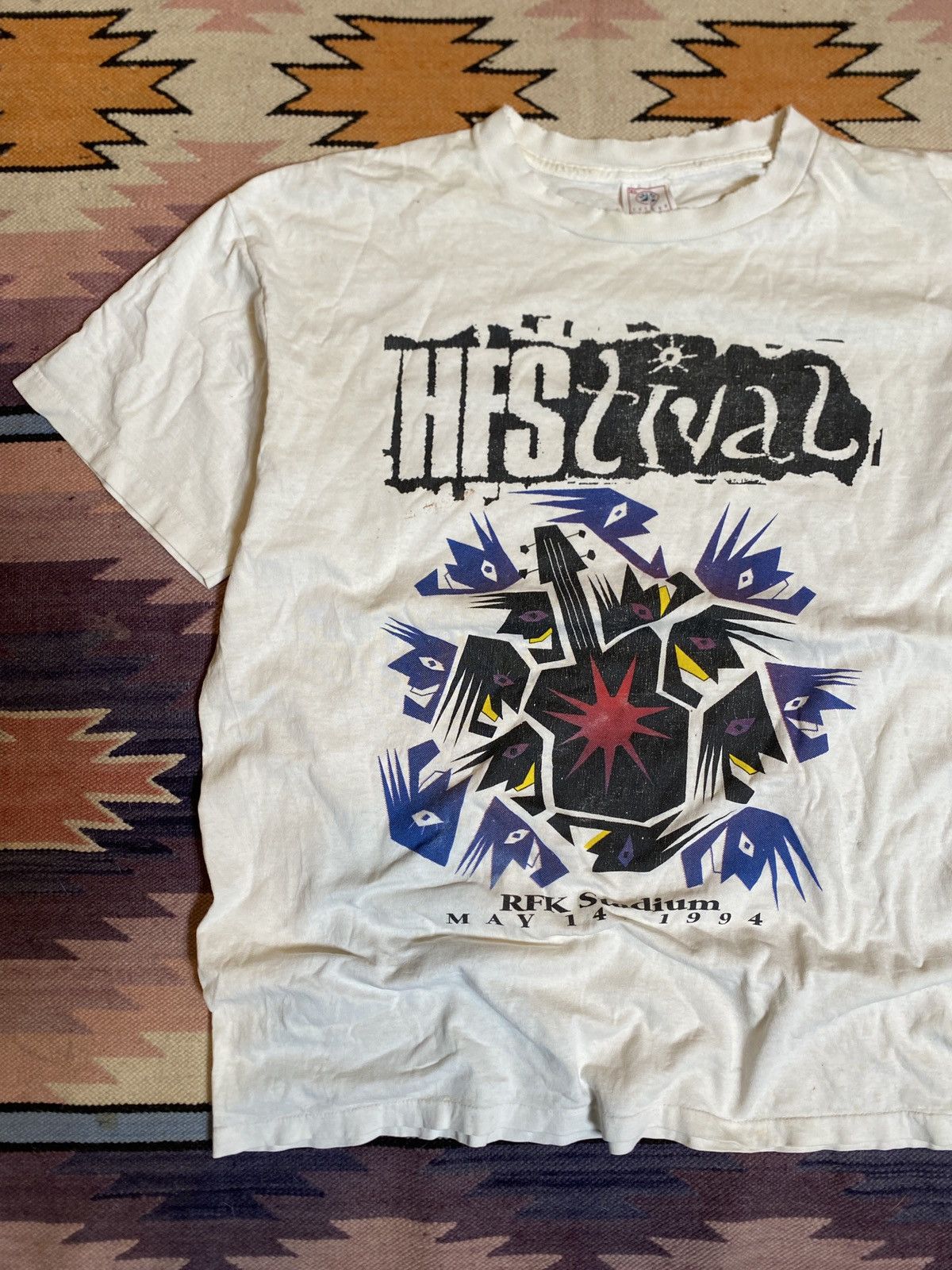 Band Tees × Rock T Shirt × Vintage Vintage 1994 HFStival Shirt ...