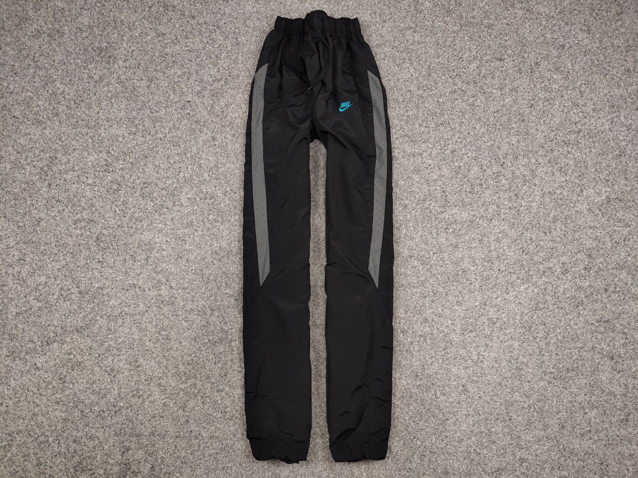 Nike × Streetwear × Vintage Vintage Nike Swoosh Track Black Jogger ...