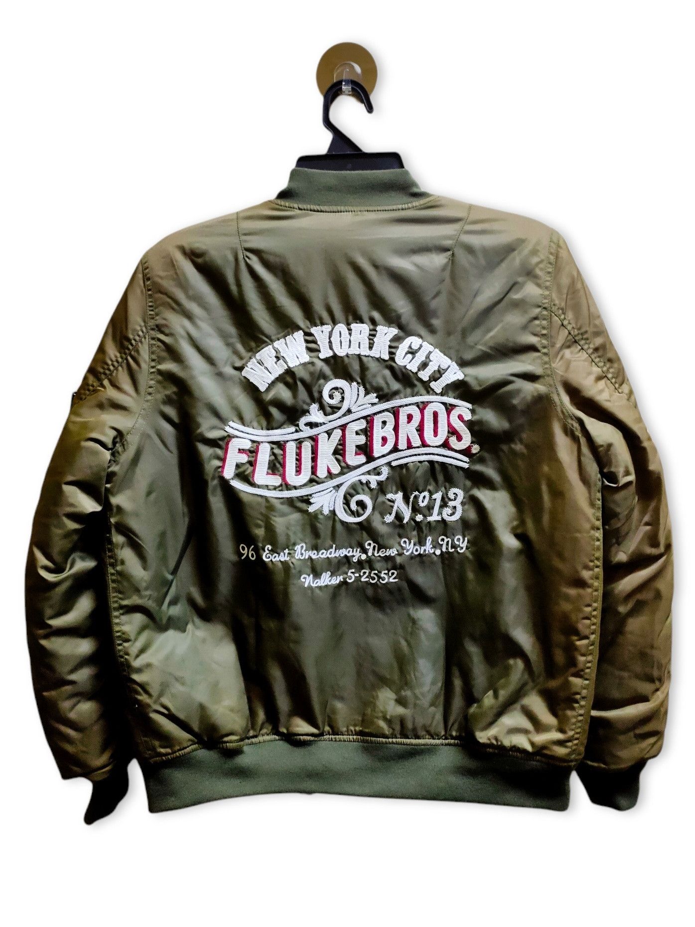 Streetwear Rare Fluke Bomber Jacket #22020803 | Grailed