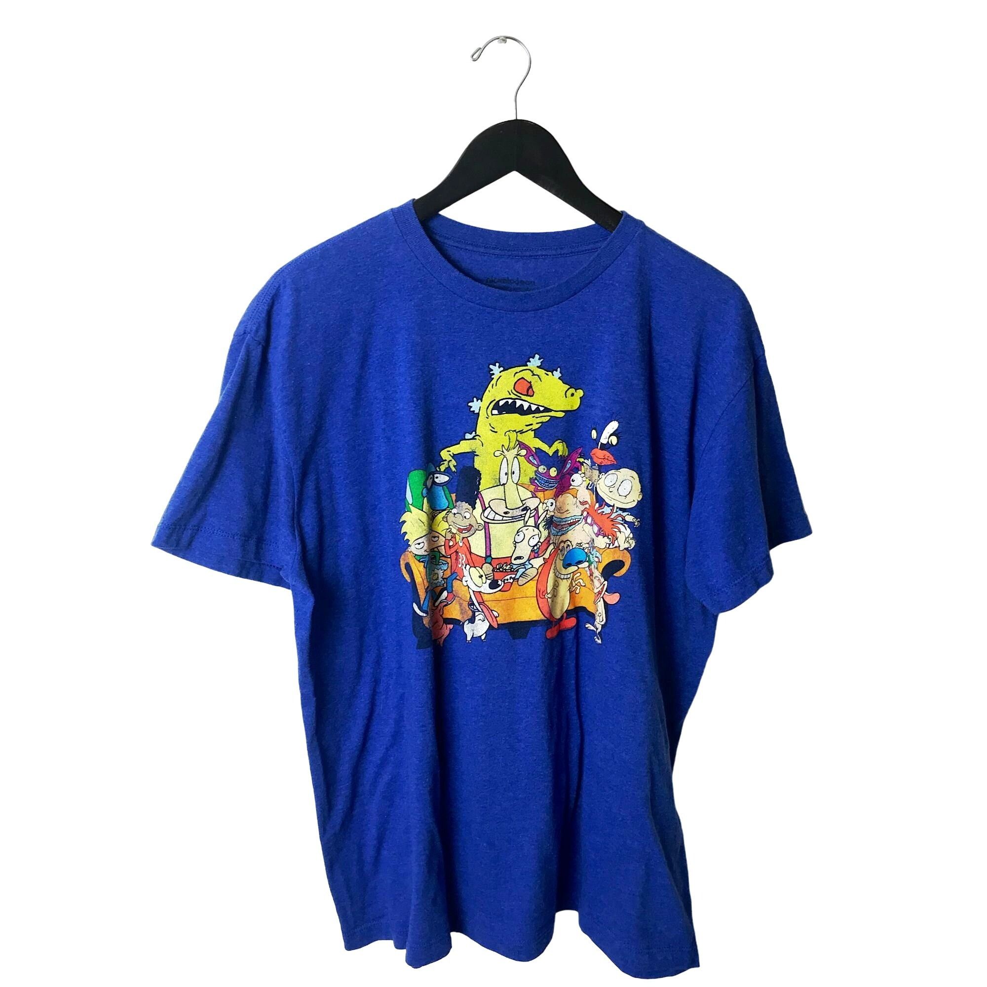 Urban Outfitters Nickelodeon T Shirt Cartoon Characters Graphic Tee XL ...
