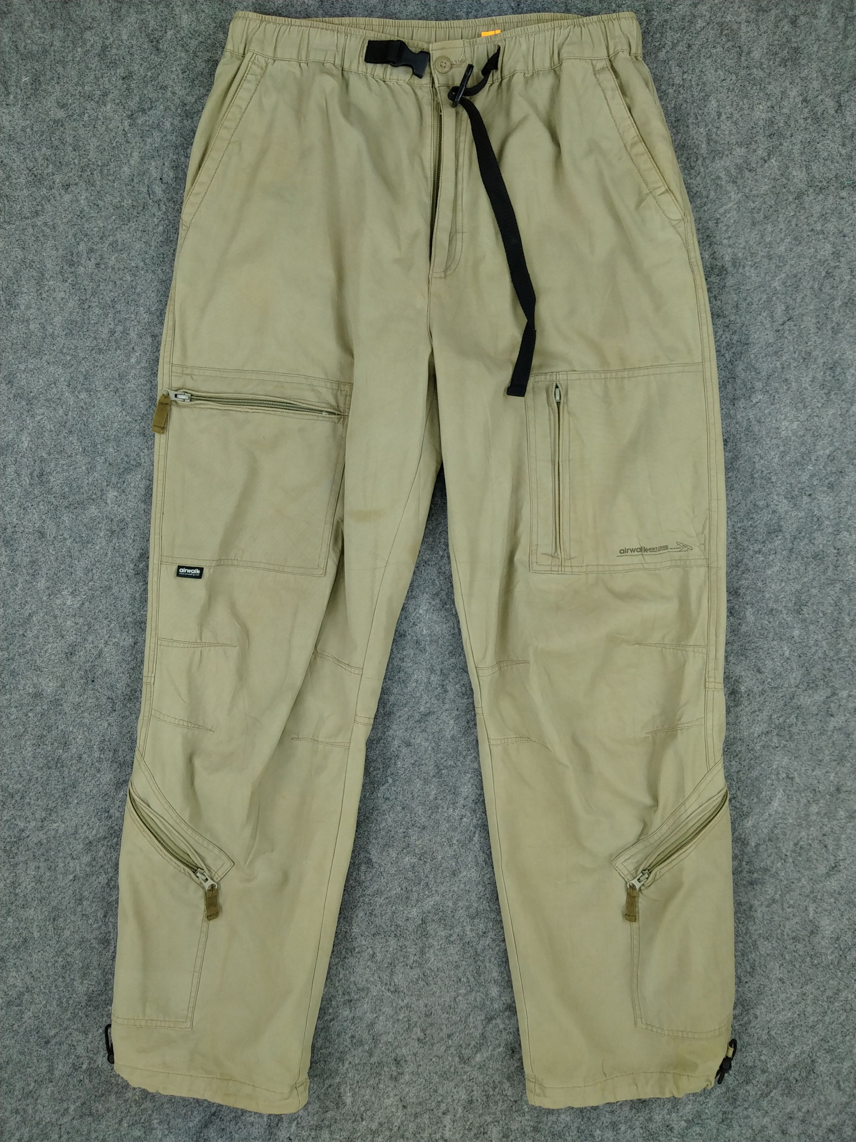 Japanese Brand Japanese Brand Airwalk Elastic Cargo Multi Pocket -CP147 ...