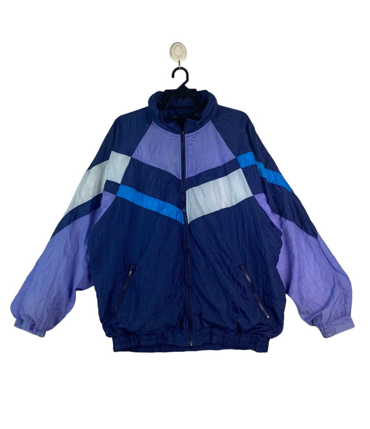 Vintage Vtg 90s CHRISTIAN DIOR colorblock nylon track top jacket | Grailed
